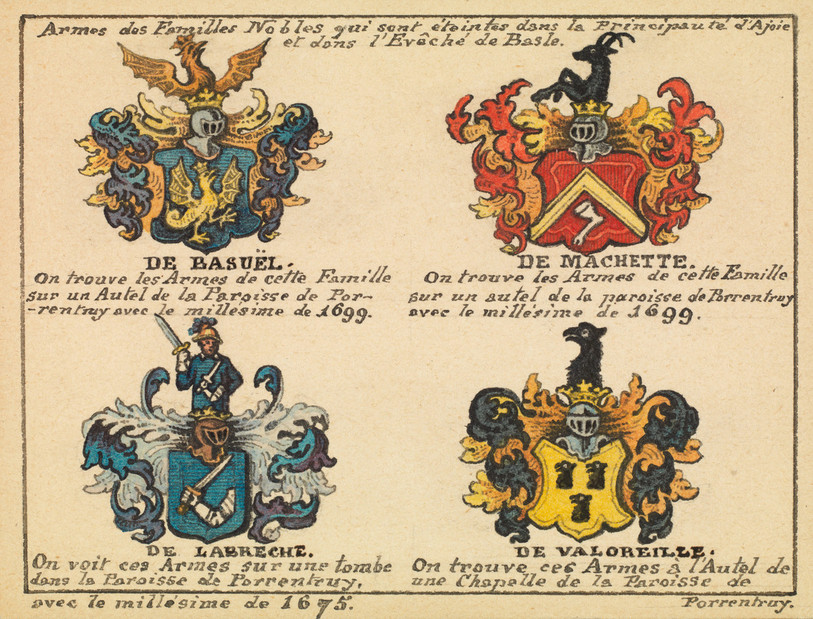 Les armoiries jurassiennes s'exposent au Musée de l'Hôtel-Dieu - RFJ ...