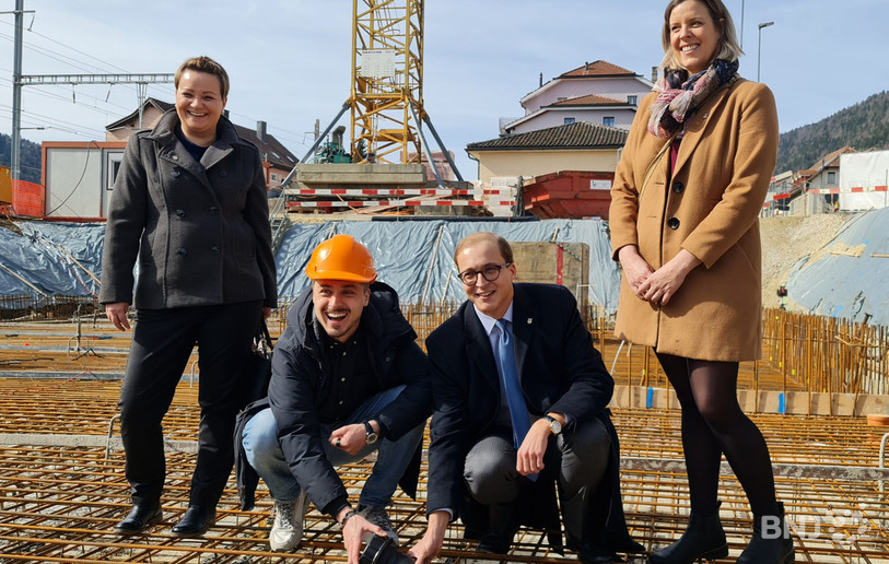 Première pierre pour l'hôtel de St-Imier - RFJ votre radio régionale