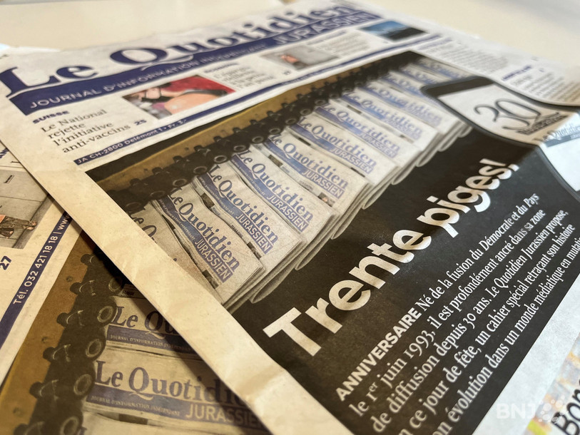 Le Quotidien Jurassien célèbre ses 30 ans - RFJ votre radio régionale