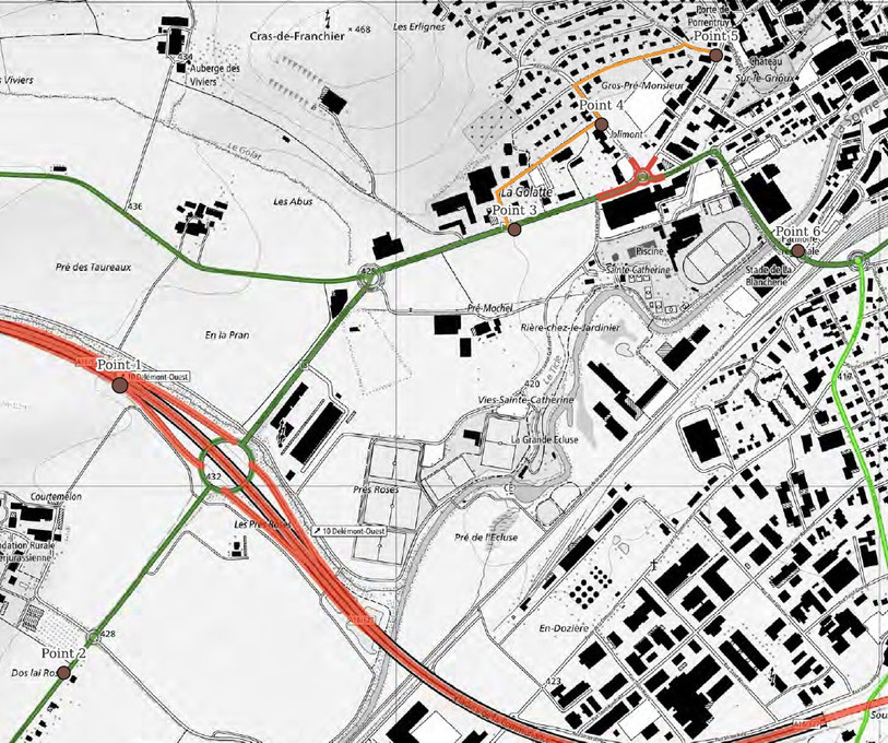 Un rond-point très fréquenté bientôt fermé à Delémont - RFJ votre radio ...