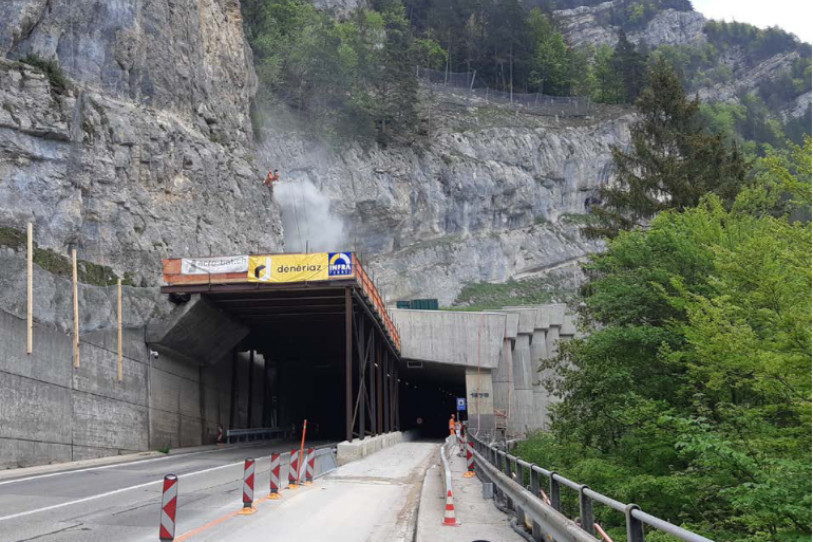 Fermeture temporaire du tunnel de la Clusette - RTN votre radio régionale
