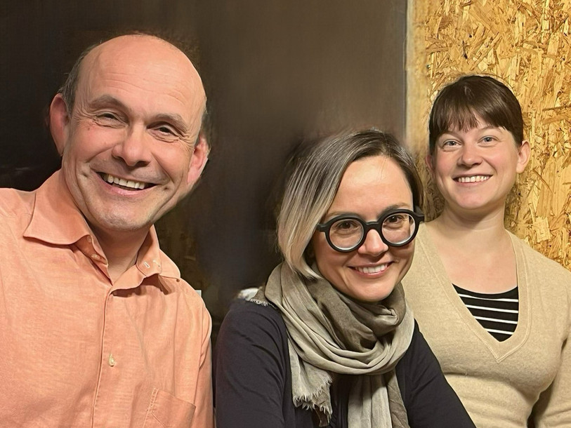 Mauro Moruzzi aux côtés de Mireille Tissot-Daguette et Olga Rak sur la ...