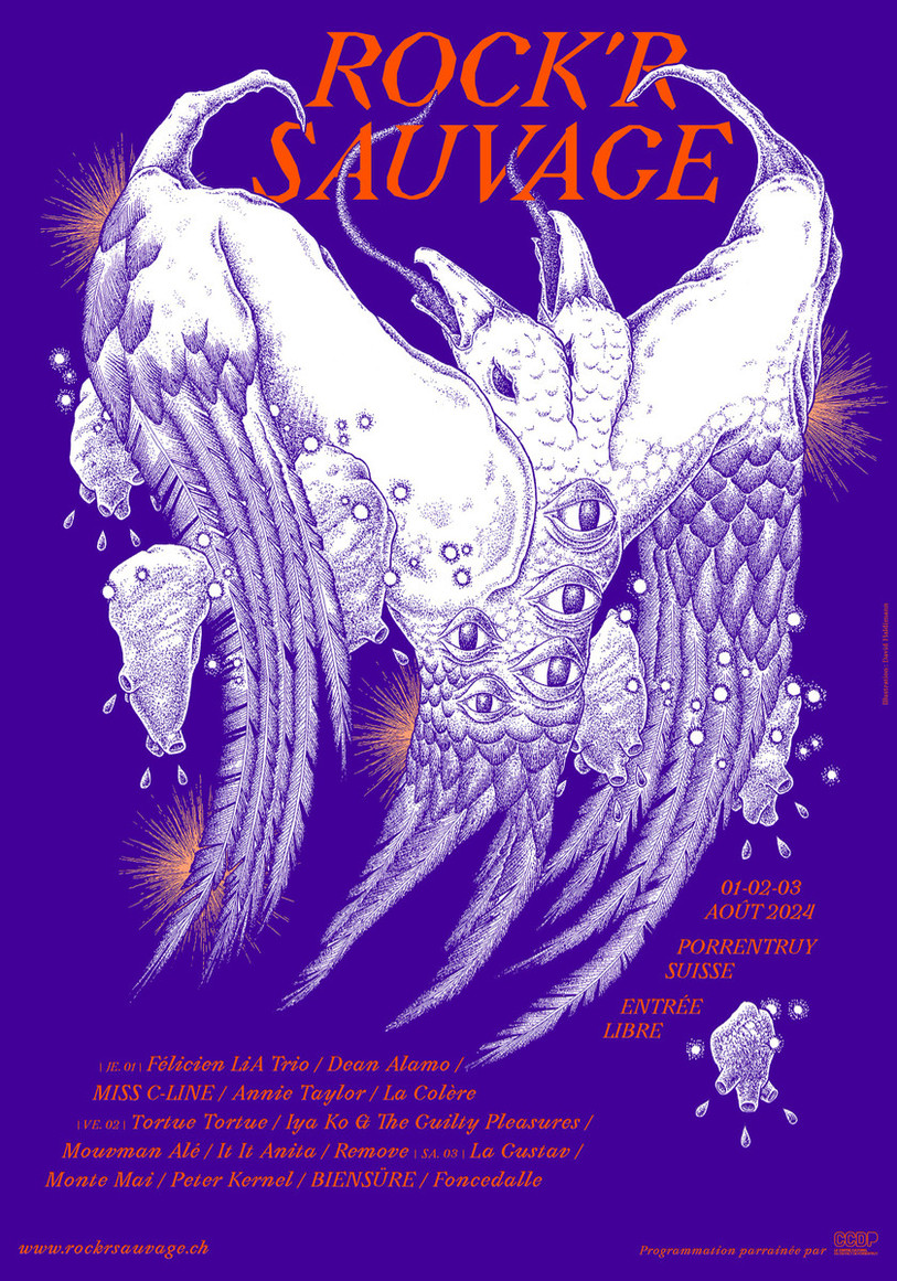 Le Rock’R Sauvage se dévoile pour la 3e fois - RFJ votre radio régionale