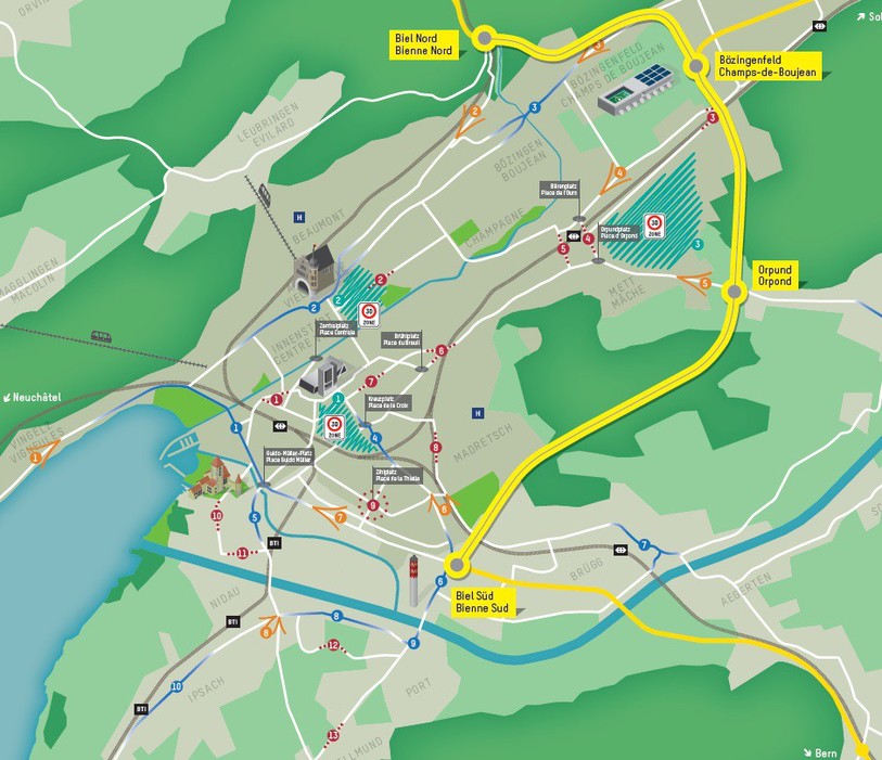 Contournement de Bienne : de nouvelles règles du trafic routier - RJB ...