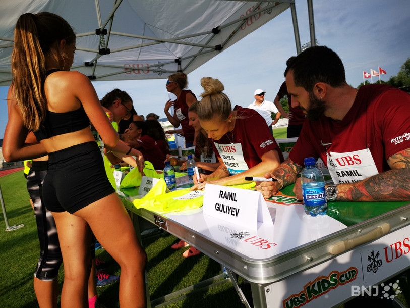 Les stars d’Athletissima ont émerveillé La Blancherie - RFJ votre radio ...