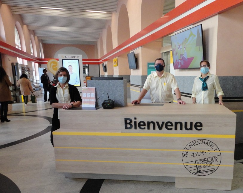 Fin des rénovations pour la Poste principale de Neuchâtel - RTN votre ...