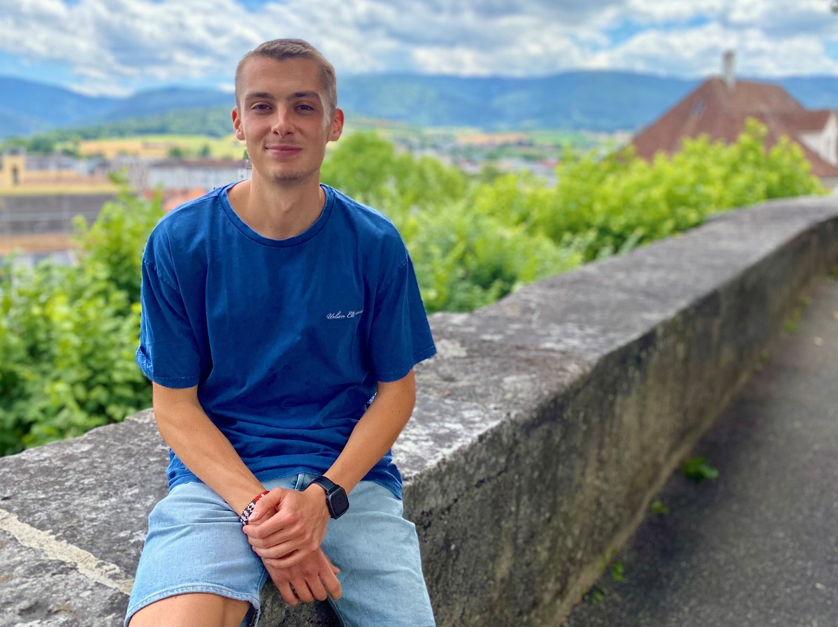 Léandre Monnerat veut faire chauffer le tartan - RFJ votre radio régionale