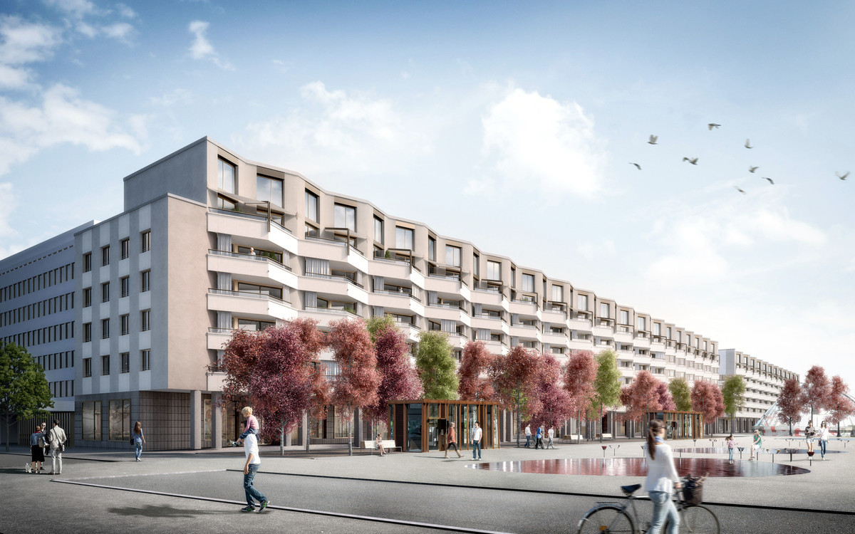 Un hôtel et des logements sur la place de l’Esplanade à Bienne - RJB ...