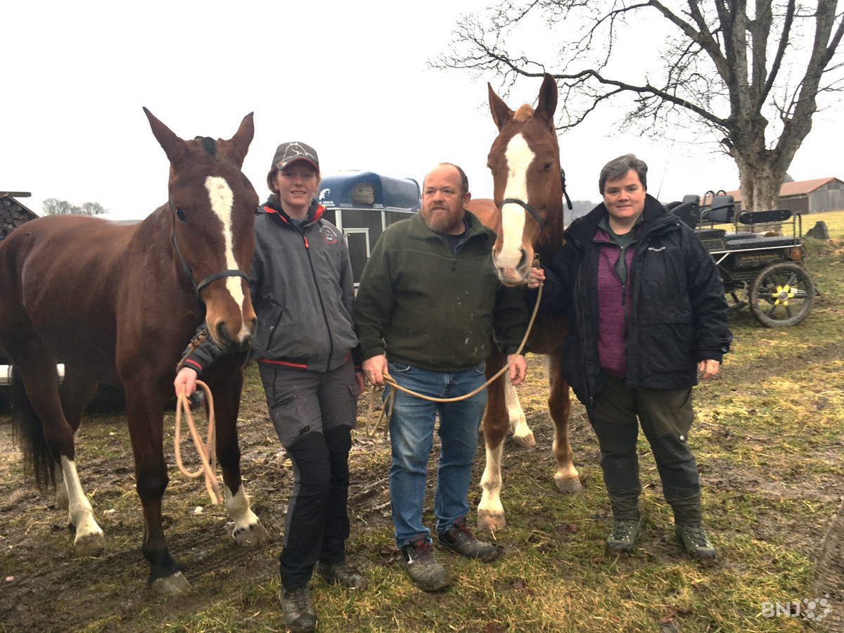 Des passionnés fribourgeois à la Journée équestre de Muriaux - RFJ ...